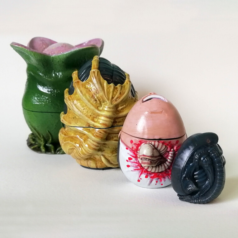 ArtStation - Matryoshka eggs Alien