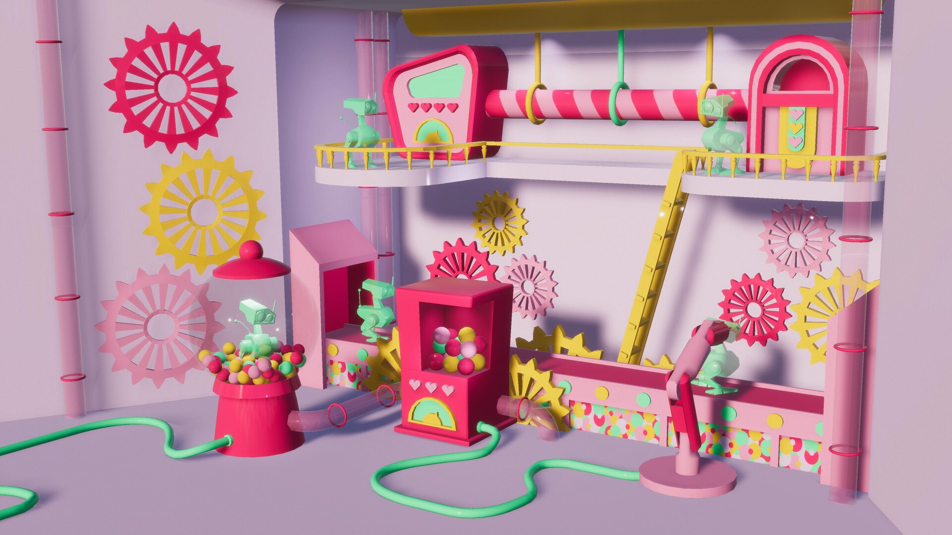 ArtStation - Robot Candy Factory