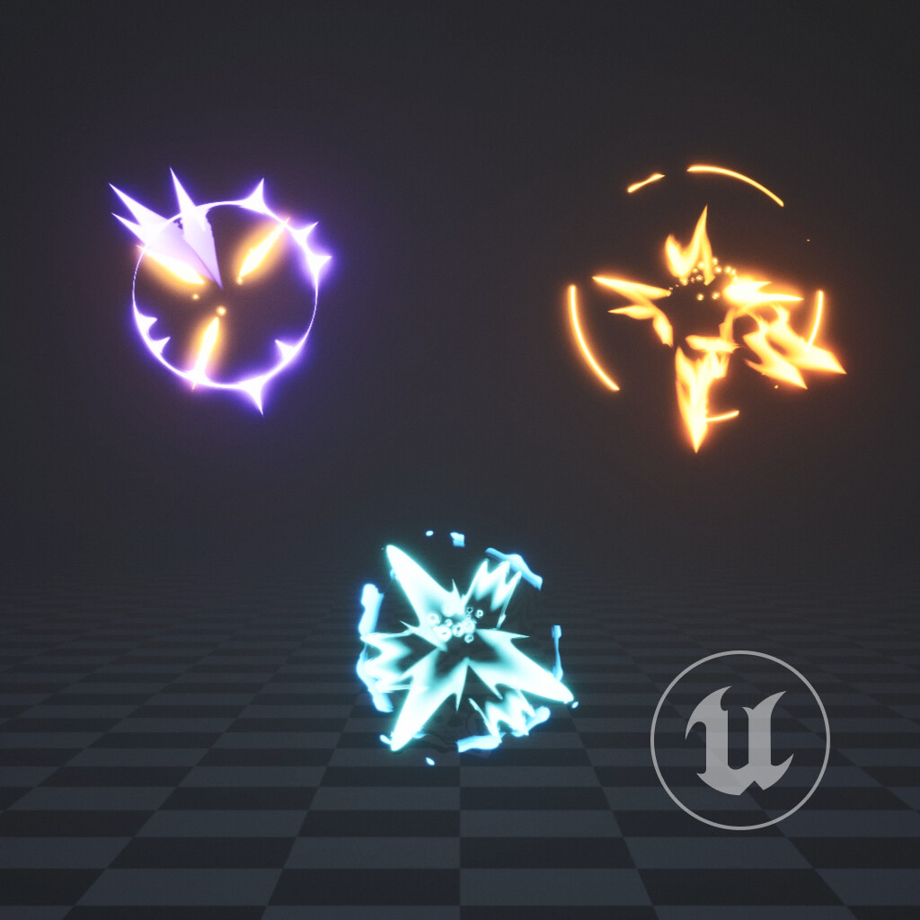 ArtStation - Stylized Impacts VFX – Unreal Engine