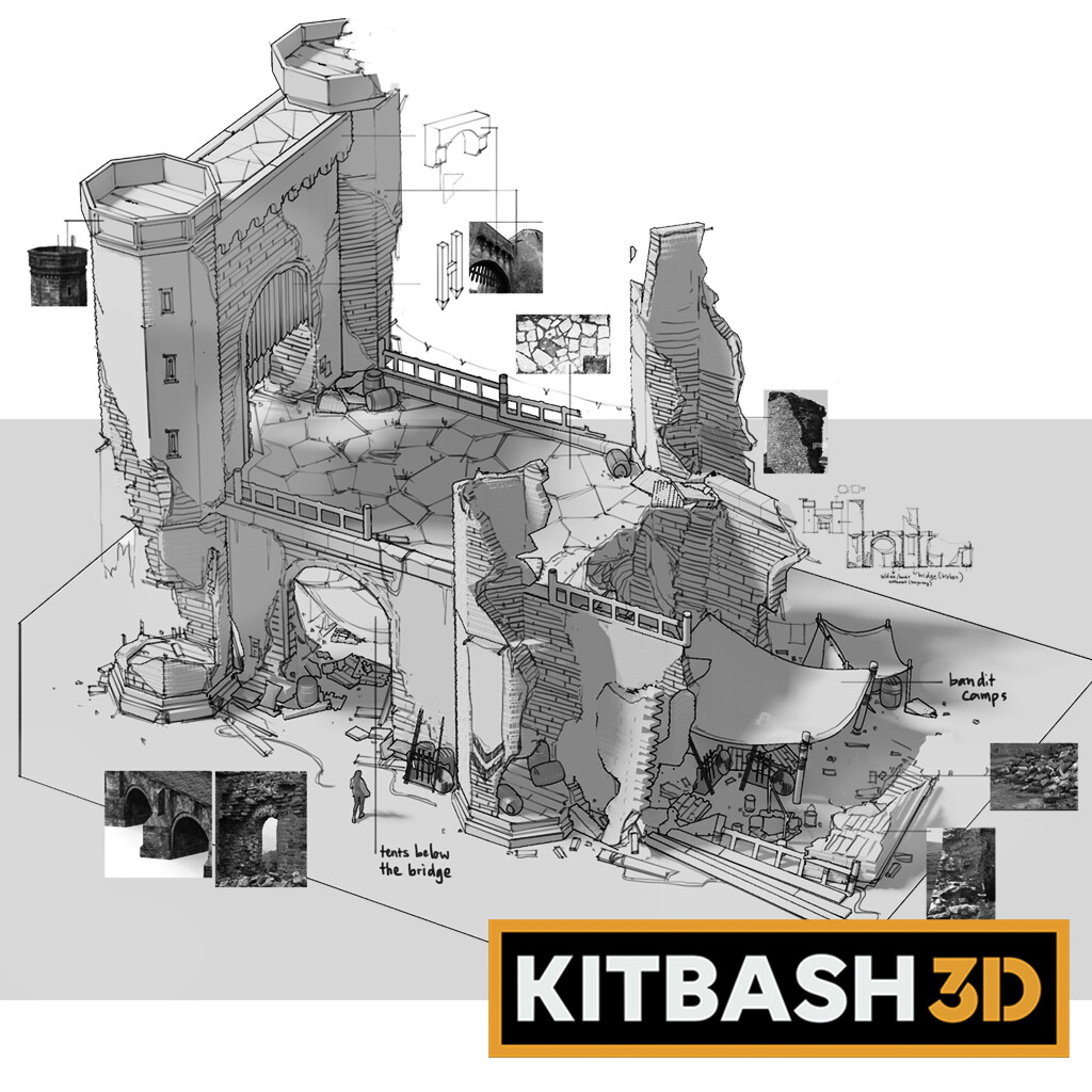 ArtStation - Medieval Siege - Kitbash3D (Concept Phrase)