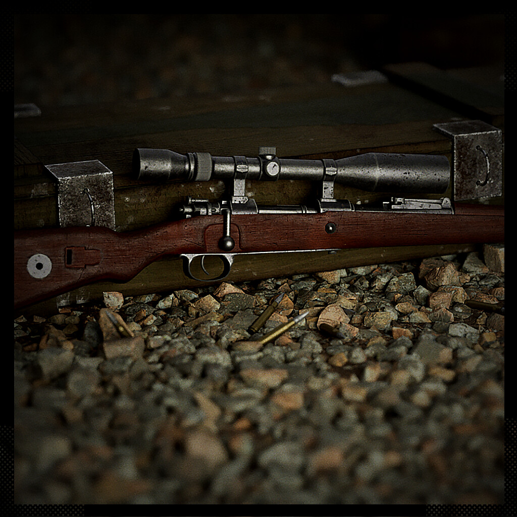ArtStation - Kar98K ( Karabiner 98k )