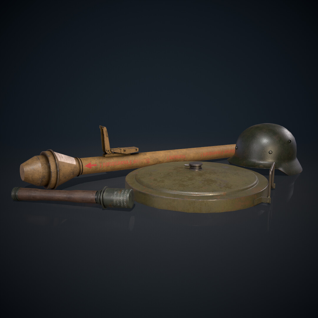 ArtStation - WW2 German Equipment