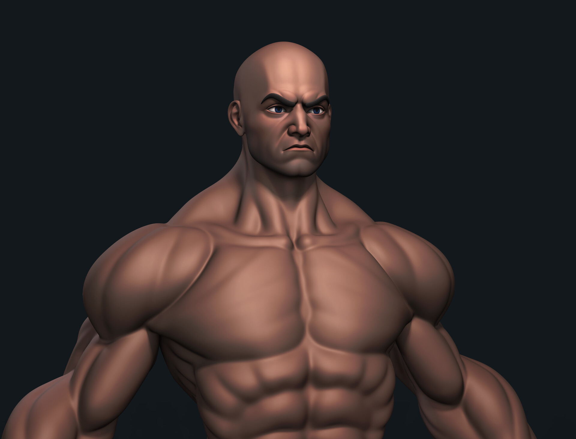 ArtStation - Stylized Anatomy practice