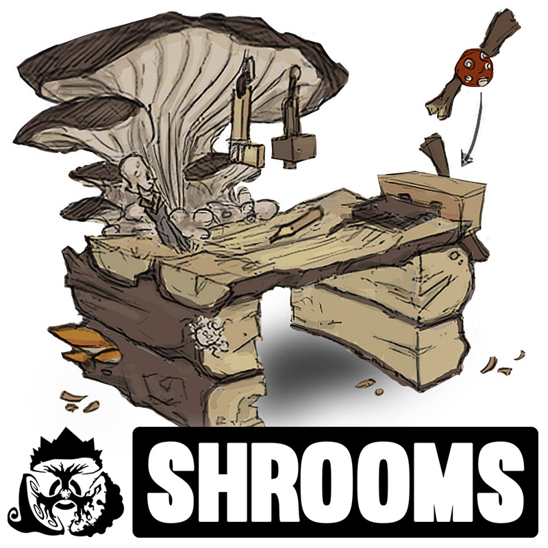 ArtStation - Crafting and Items - Shrooms (Survival Game)