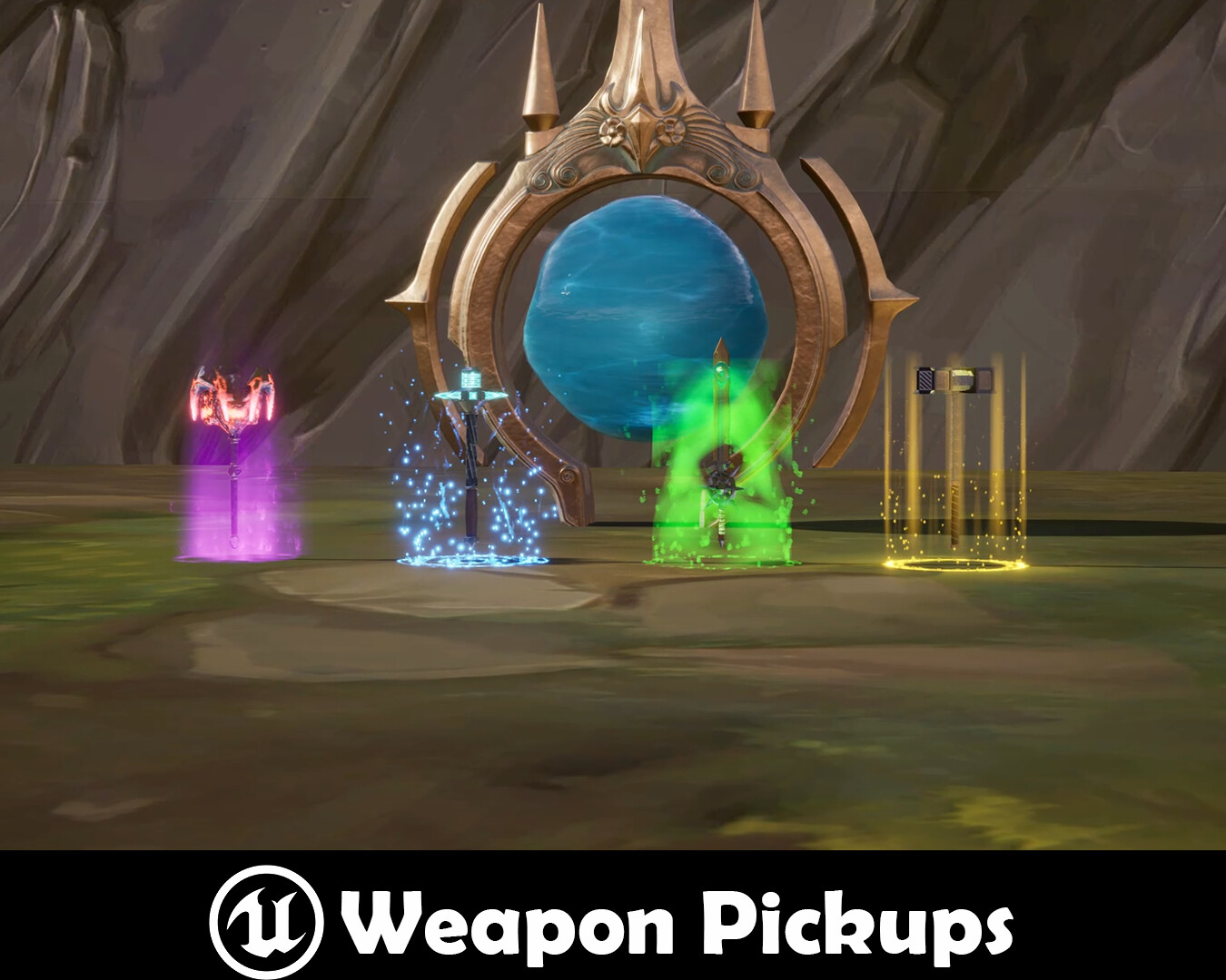 ArtStation - Weapon Pickups