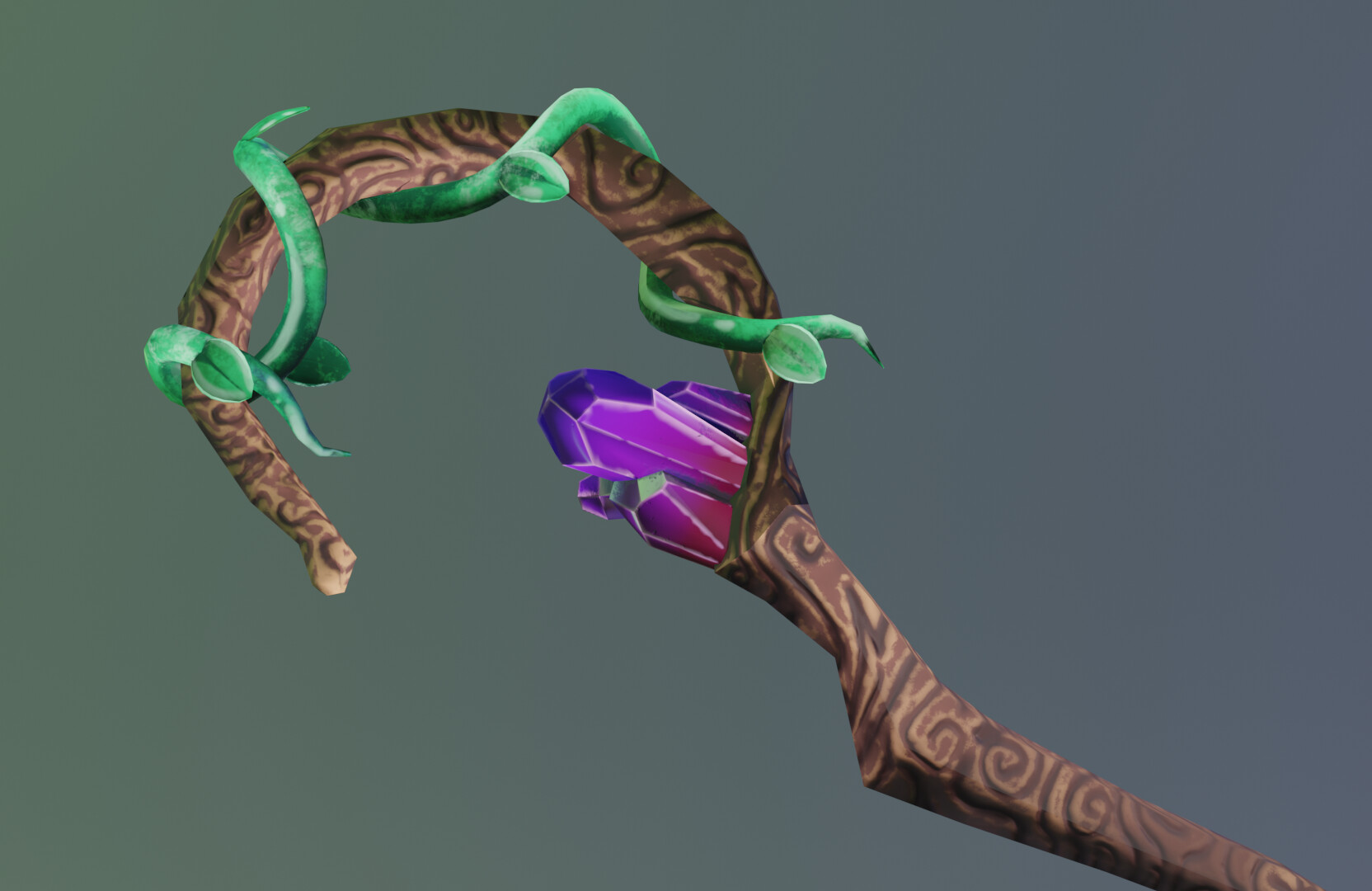 ArtStation - Mage Staff