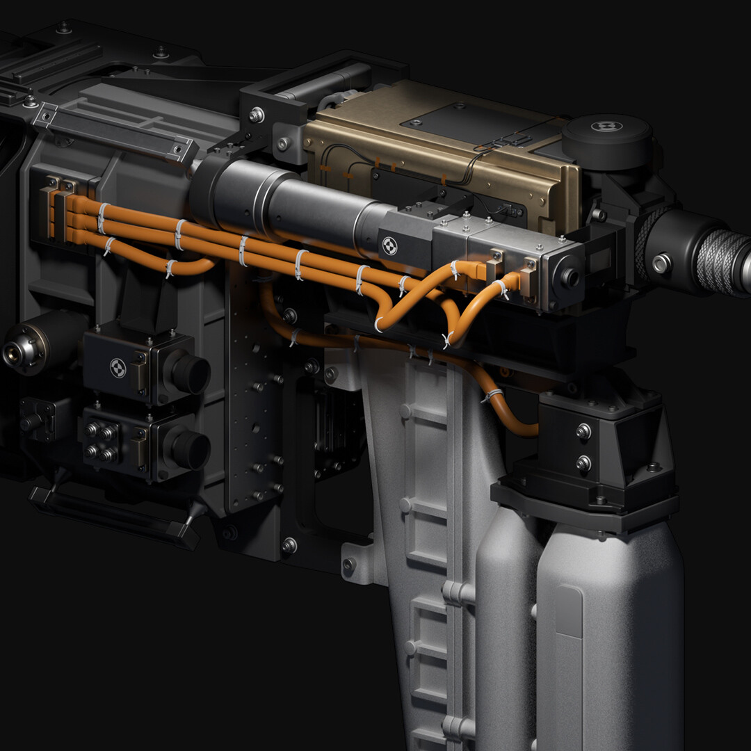 ArtStation - Asteroid Mining Tool