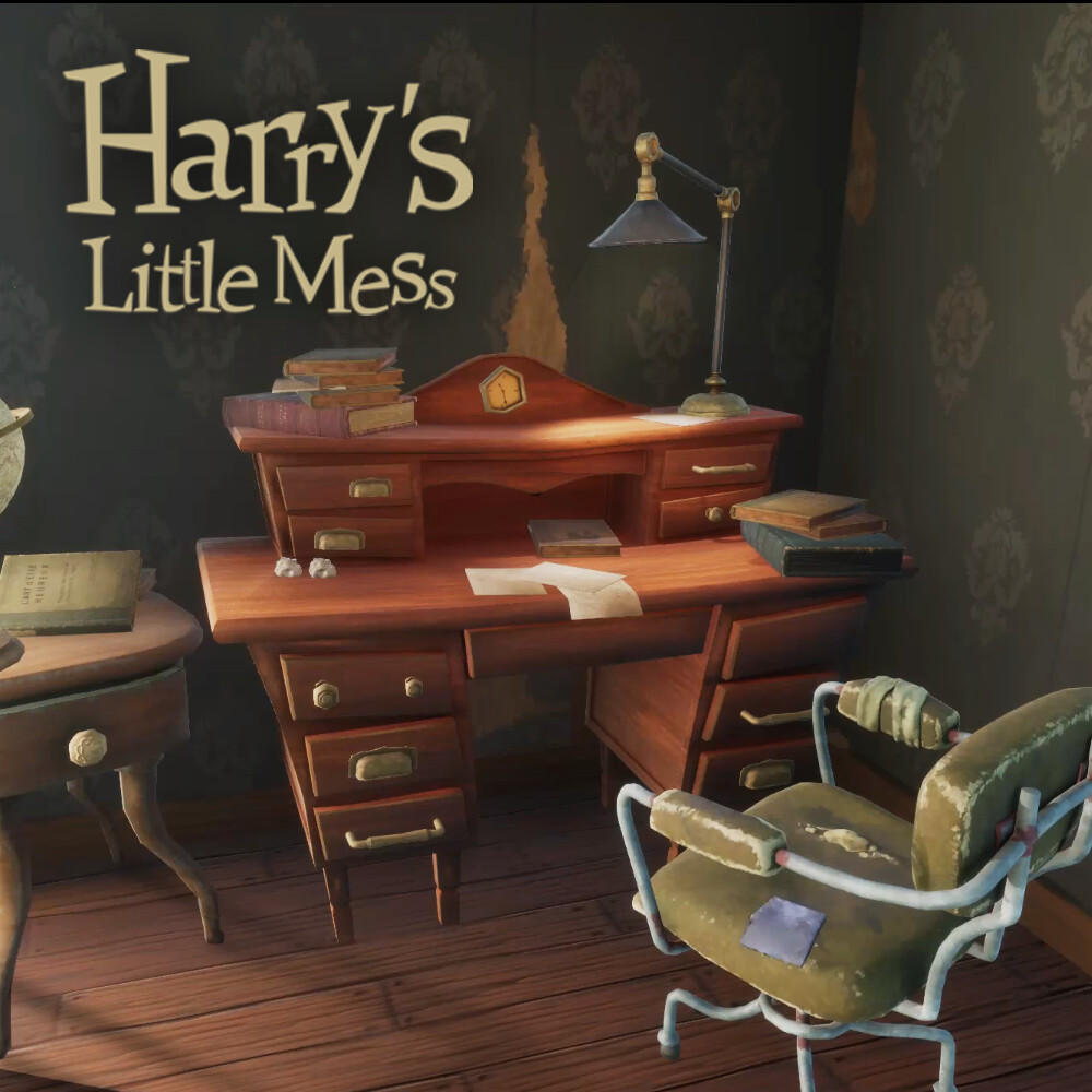 ArtStation - Harry's Little Mess : Environment