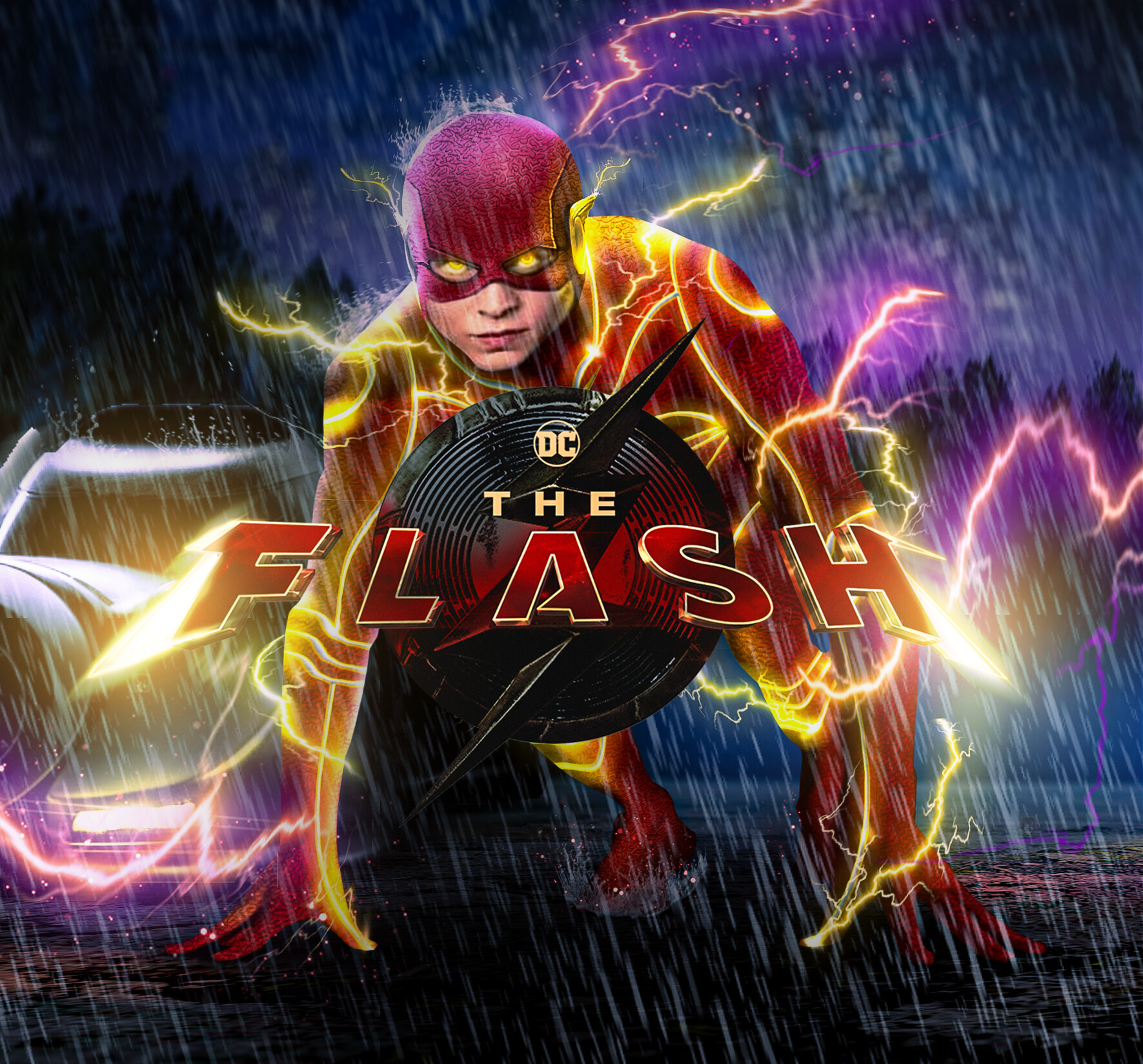 ArtStation - The Flash (DC Fandome Poster)
