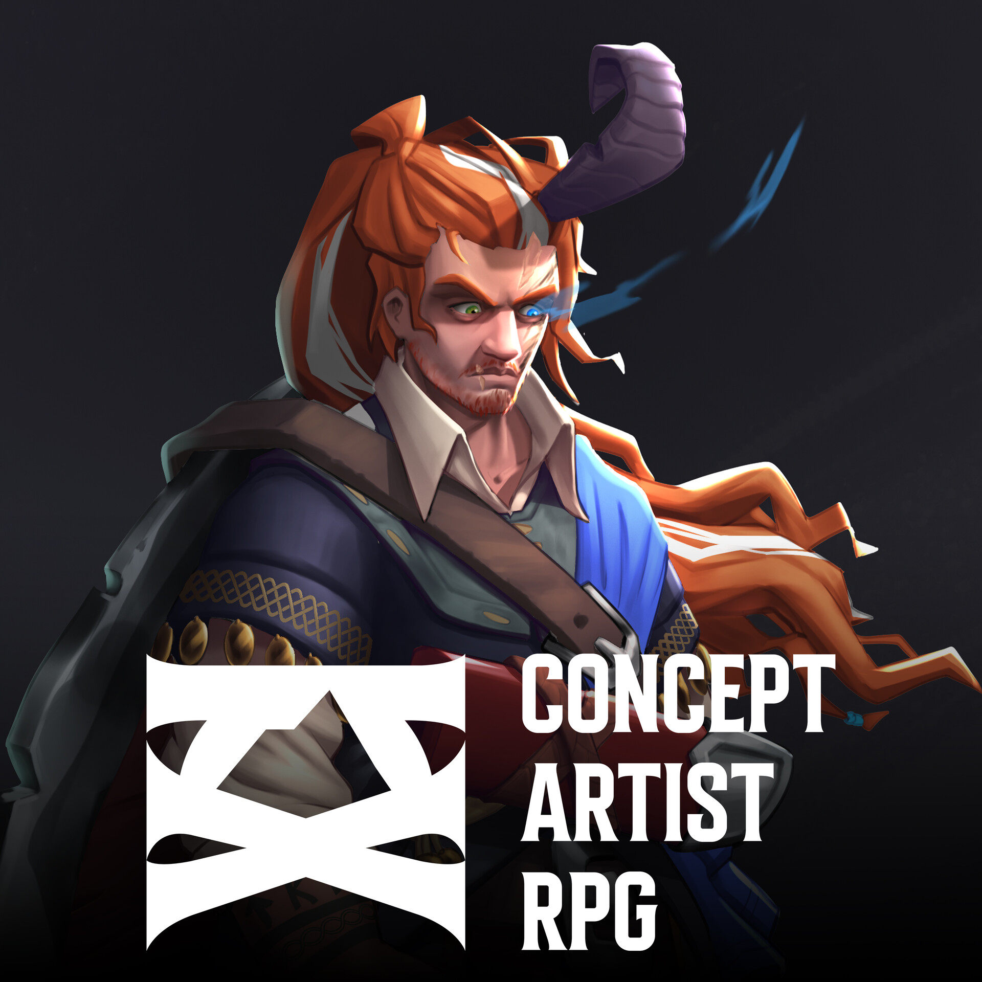 ArtStation - CARPG 9 | Day 01 - Hero - draug