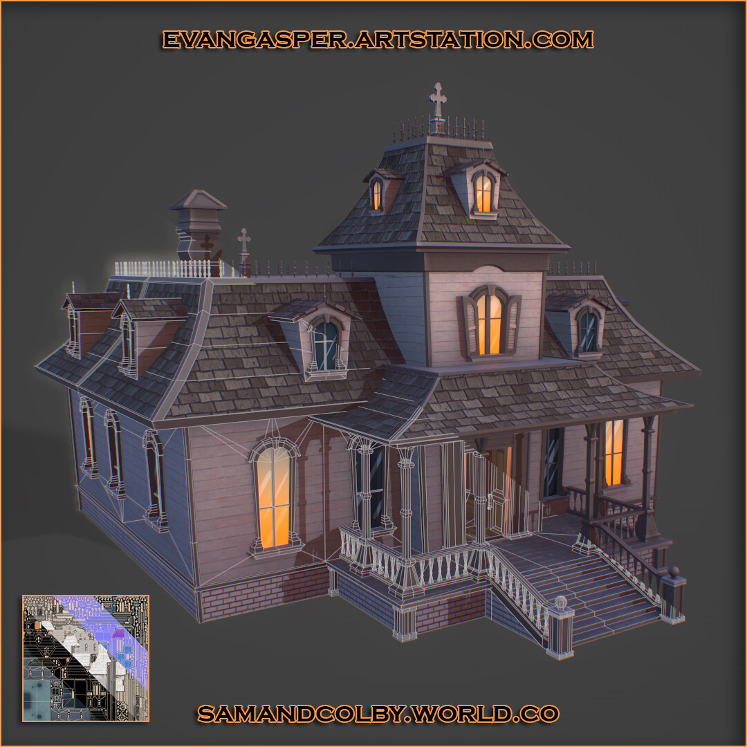 ArtStation - Mansion (Sam & Colby World)