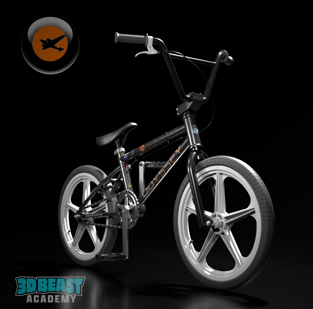 ArtStation - Full Sail "Odyssey" BMX Bike - Final Presentation