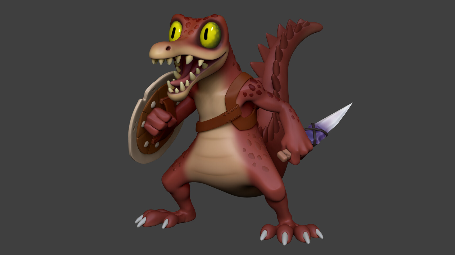 ArtStation - Crocodile Warrior