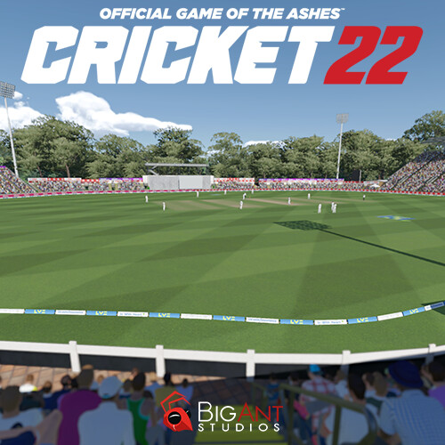 ArtStation - The Ashes - cricket stadium showcase
