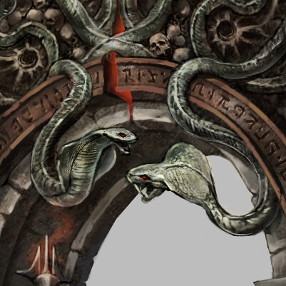 ArtStation - Snake gate