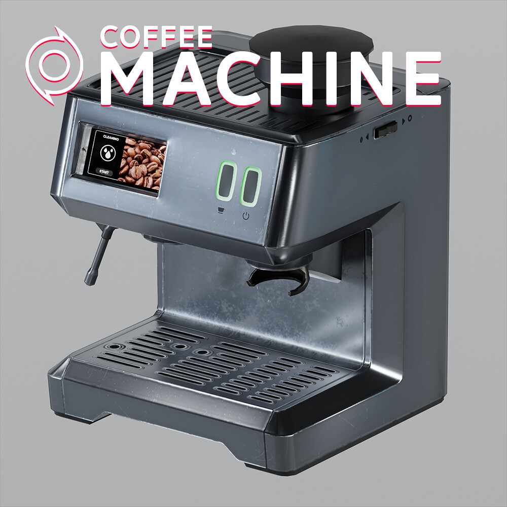 ArtStation - Coffee Machine