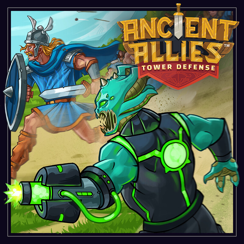 ArtStation - Ancient Allies Tower Defense Game Art