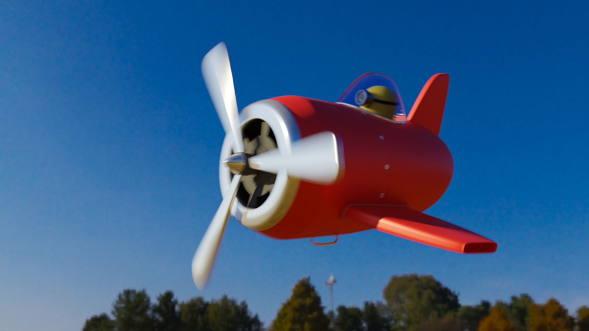 ArtStation - Aircraft Animation|3d modelling and texturing