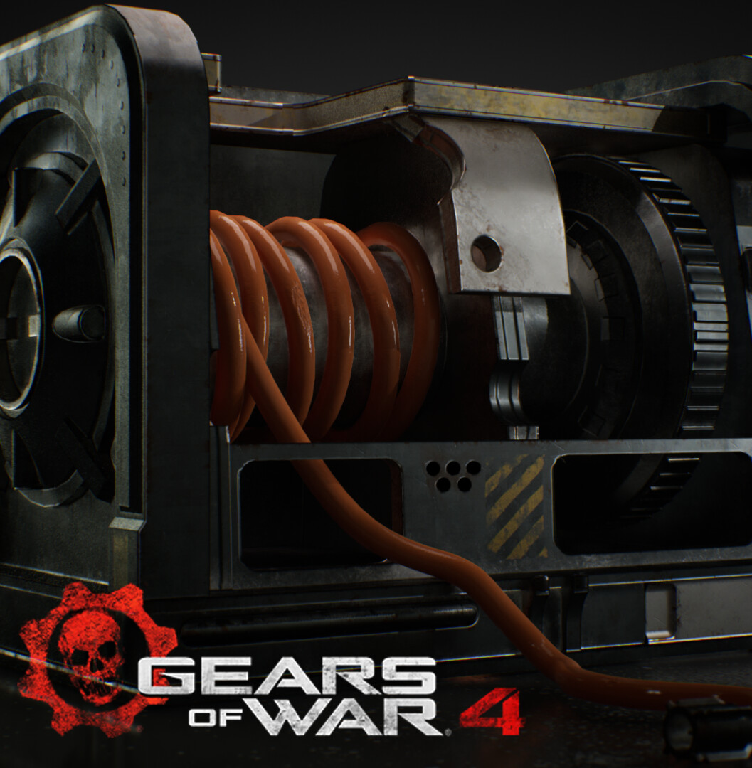 ArtStation - gow prop ( fan-art )
