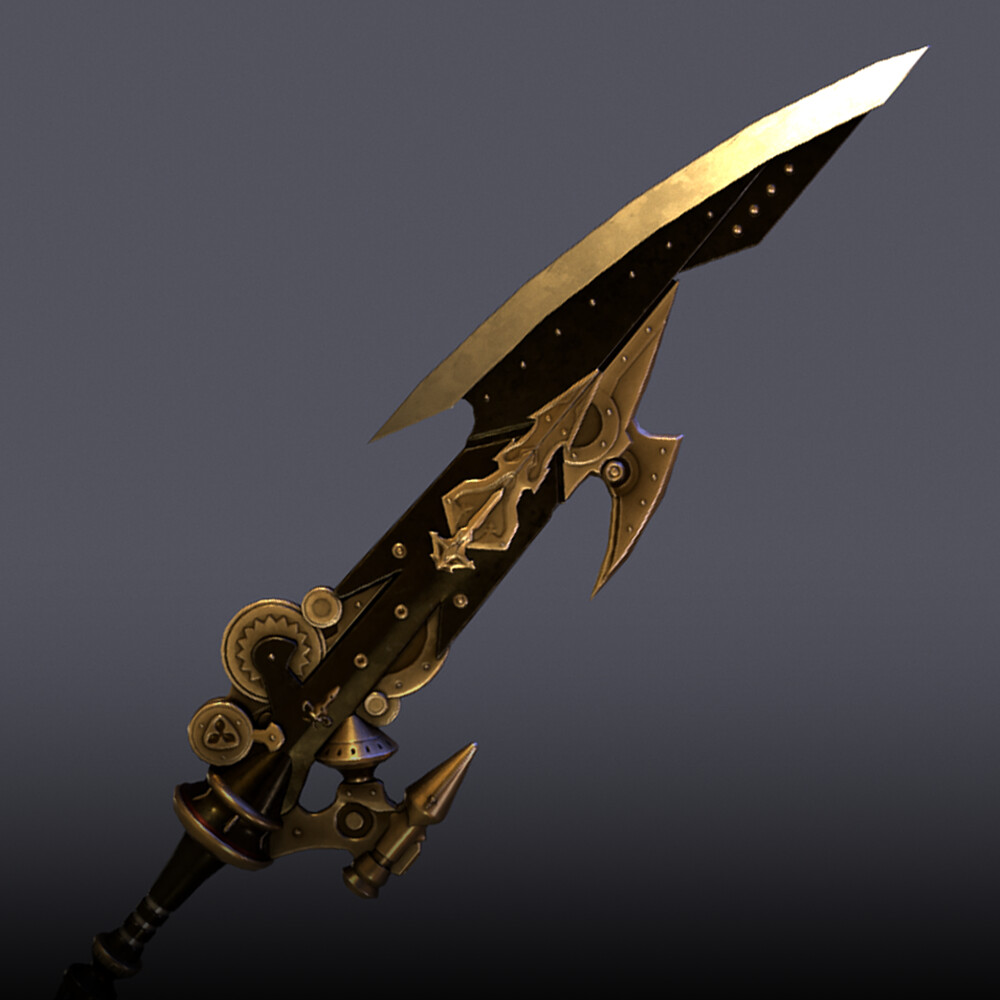 ArtStation - FFXIV - Crafted Sword