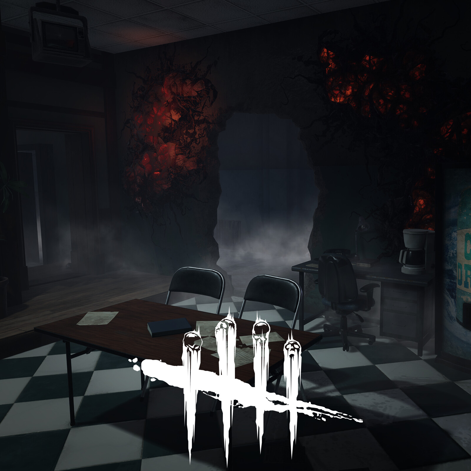ArtStation - Dead by Daylight - Level Art - Raccoon City Police Station ...