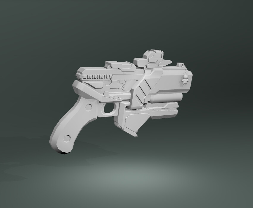 ArtStation - Gun Modeling Project