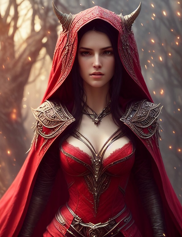 ArtStation - Sable Starfall - Vampire and Demon Hunter