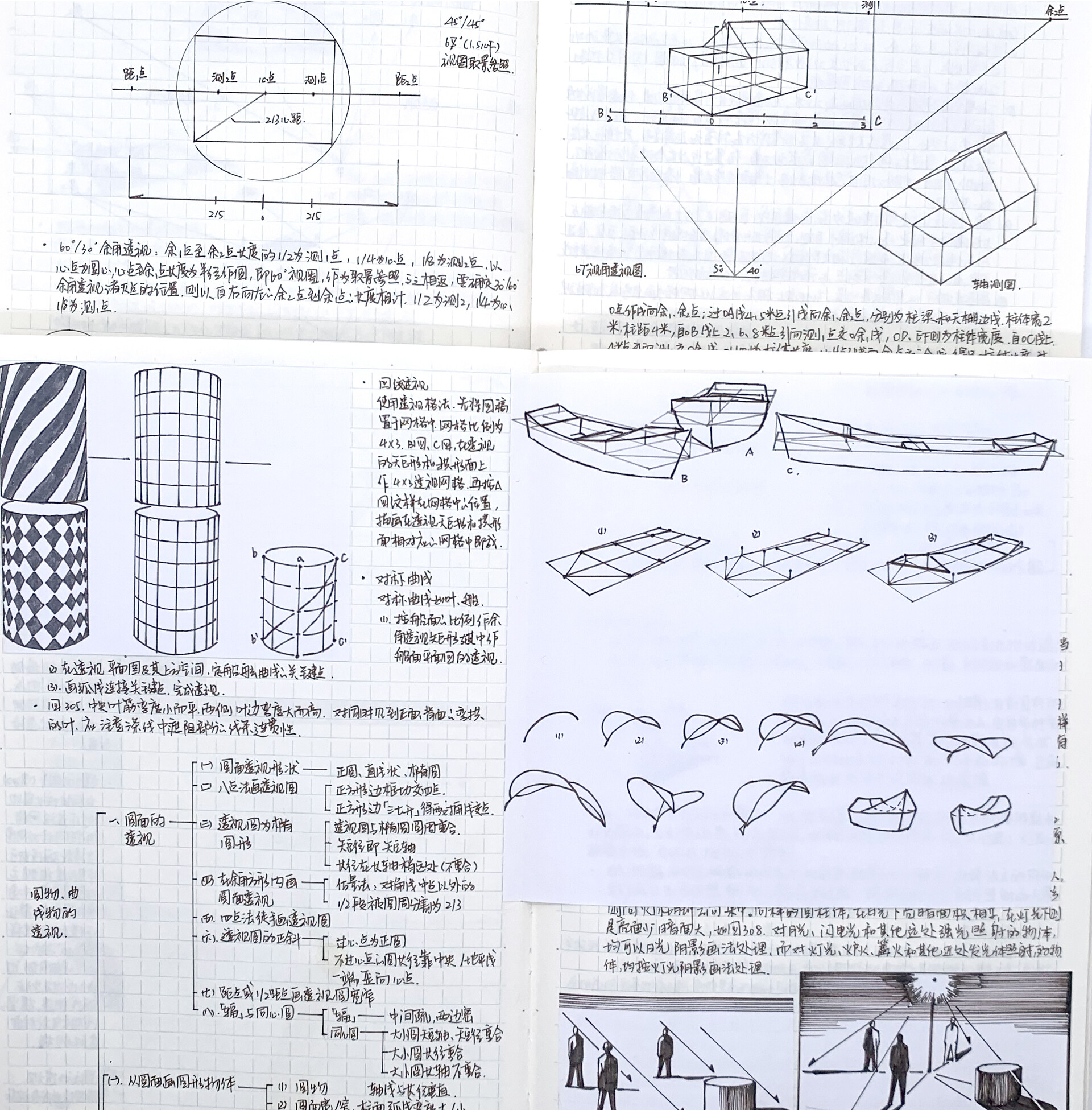 ArtStation - 【My Notebook】Part4 of Perspective