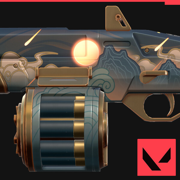 ArtStation - Valorant Celestial Judge 3D Work