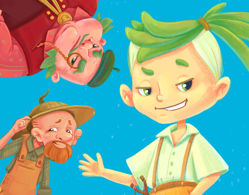 ArtStation - Chipollino. Character design