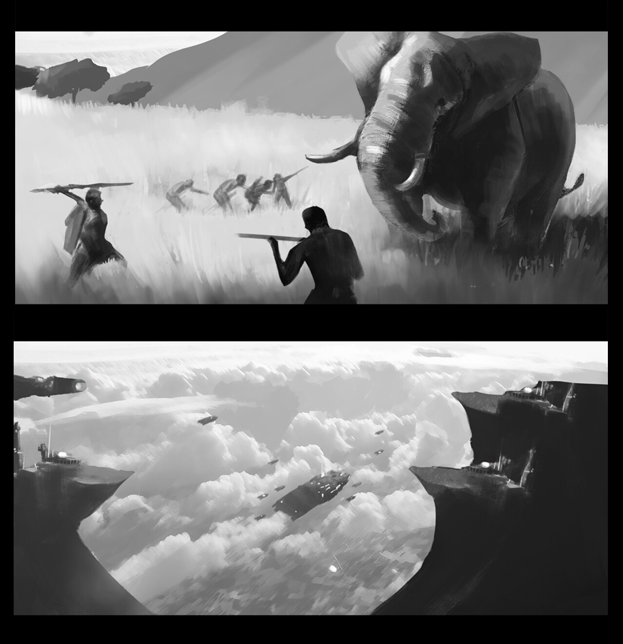 ArtStation - Composition Sketches Vol 2