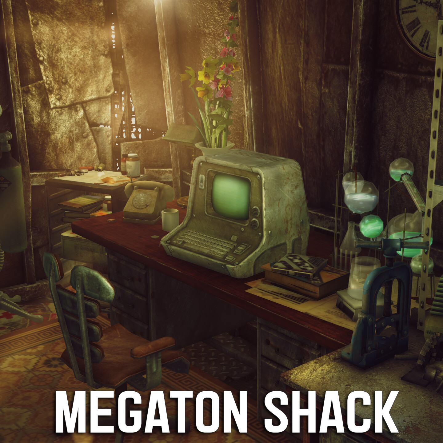 ArtStation - MOD: Fallout 3 - Eli's Megaton Shack