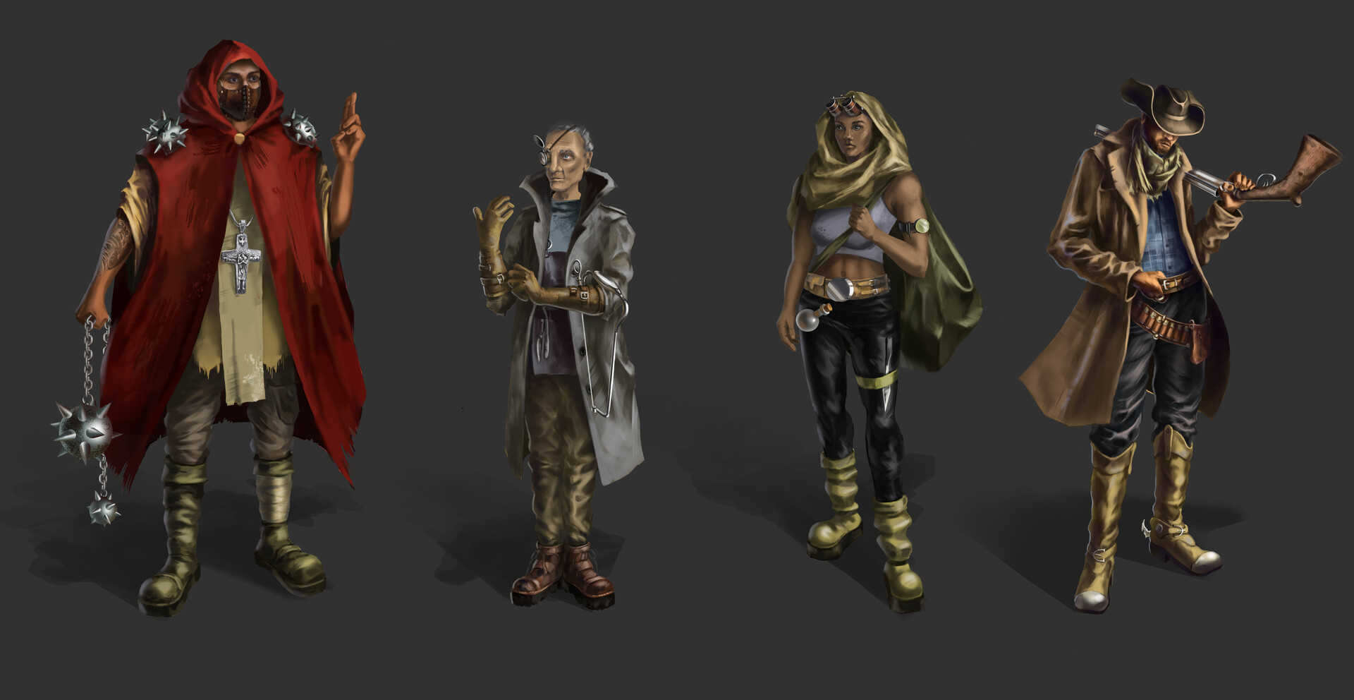 ArtStation - Steampunk / CHARACTERS