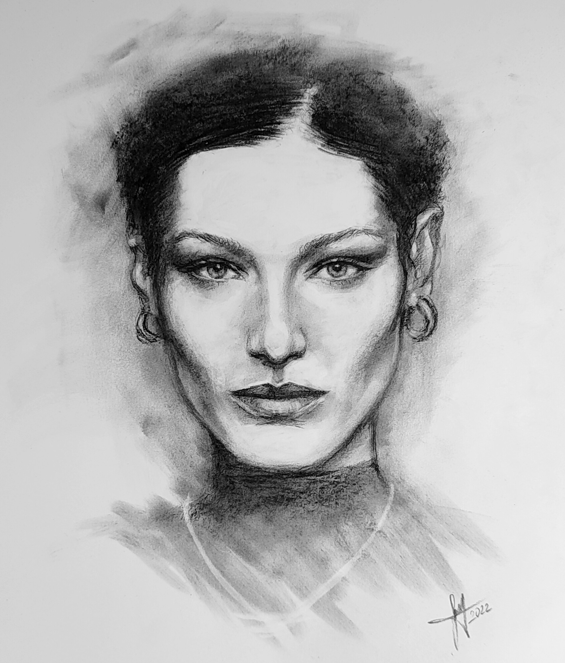 ArtStation - Charcoal drawing