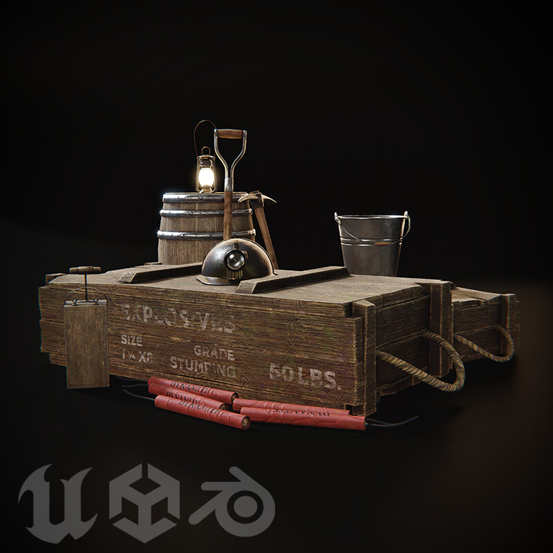 ArtStation - Mining Tools