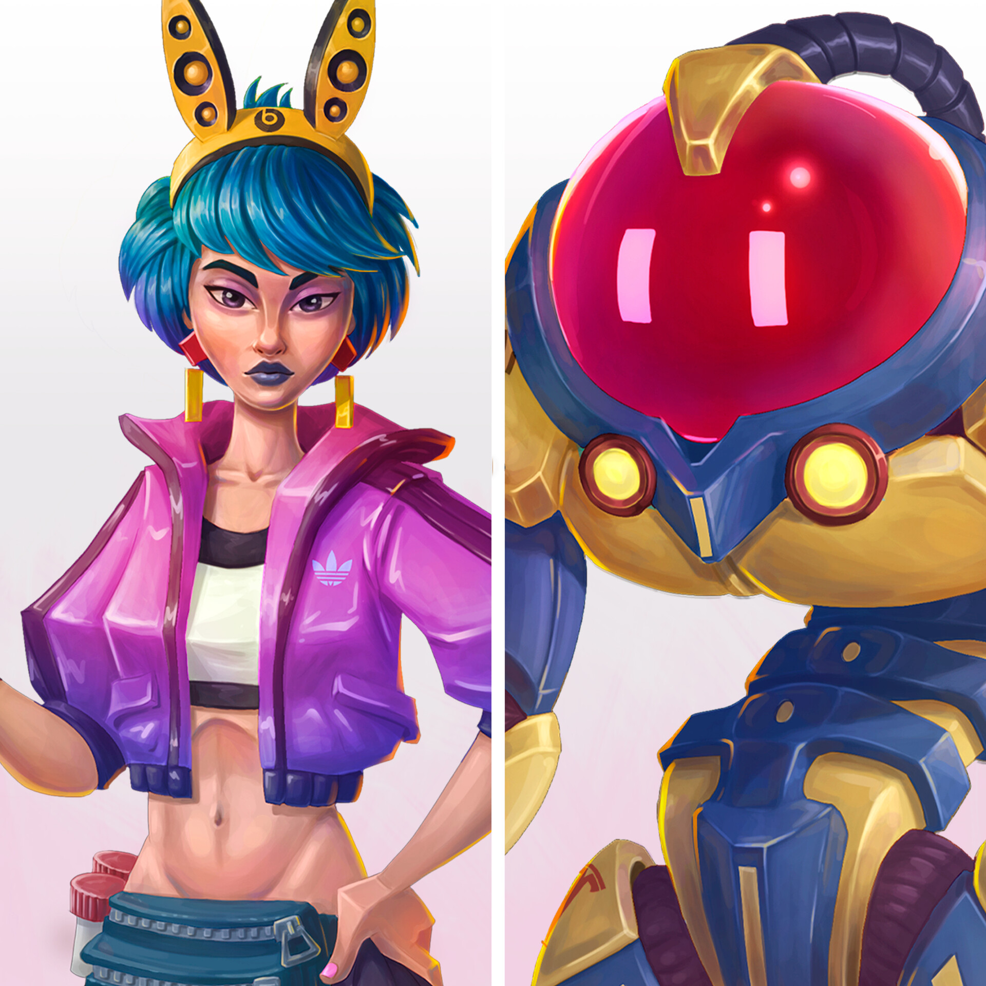 ArtStation - Eun-Yeong & T-Bot