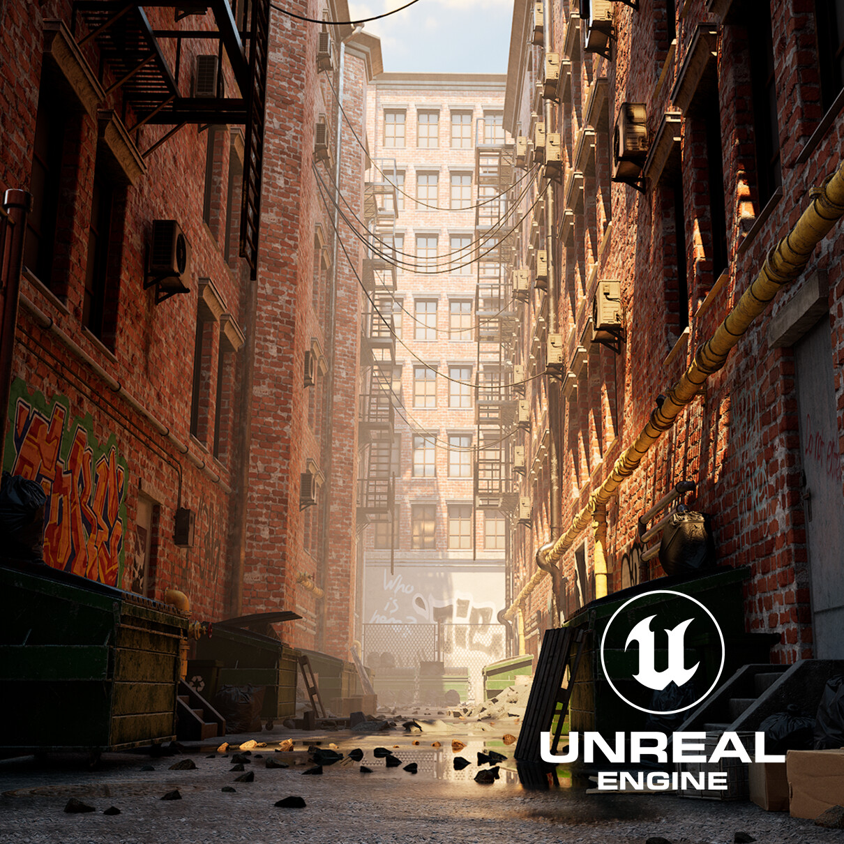 ArtStation - Alley UE5