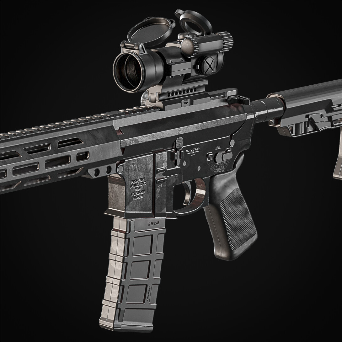 ArtStation - M4 Carbine