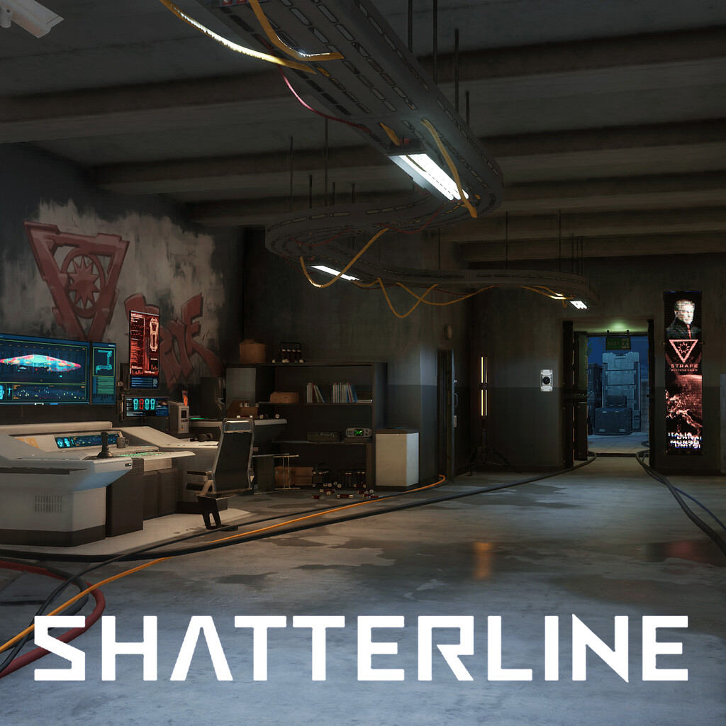ArtStation - SHATTERLINE | NISIDA MAP