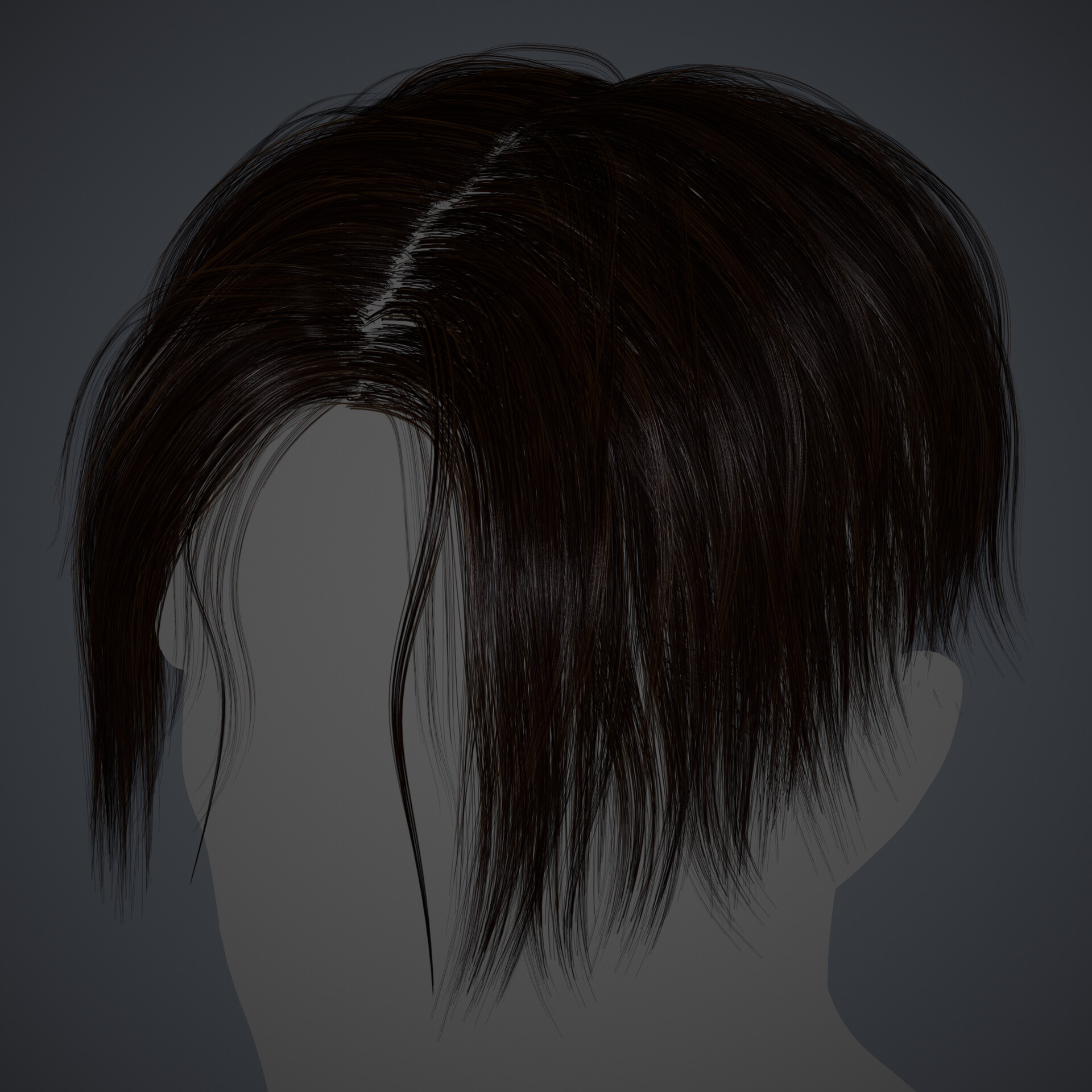 ArtStation - Real time hair