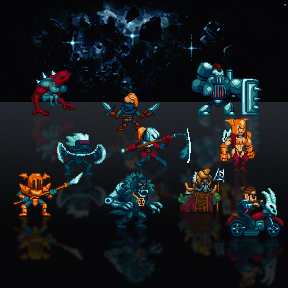 ArtStation - Pixel Art (Characters 01)