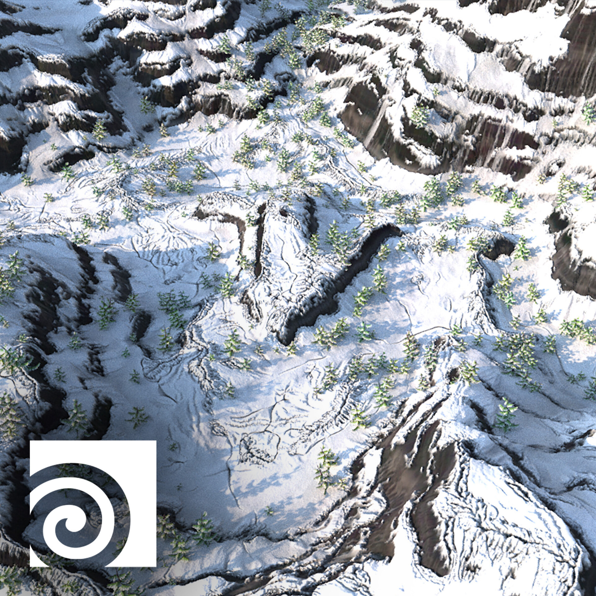 ArtStation - Snowy Biome