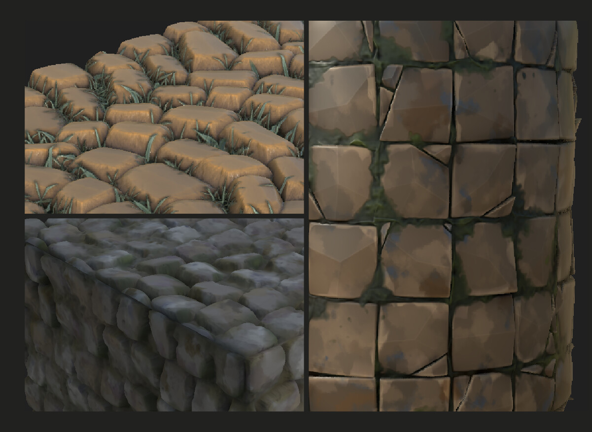ArtStation - Paths - Material Study