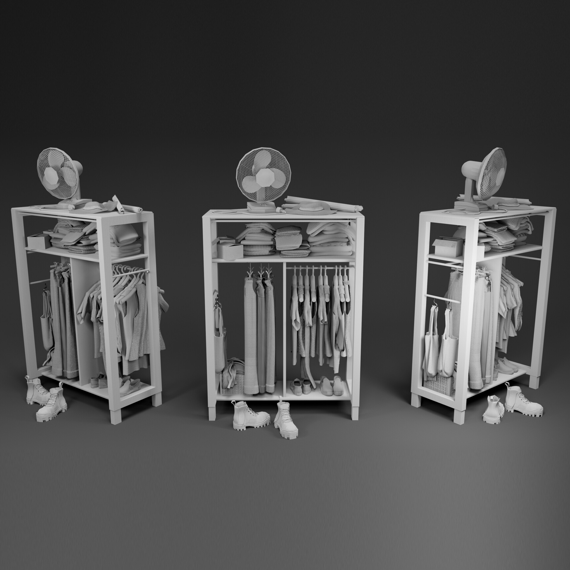 ArtStation - Teenager's Dressing