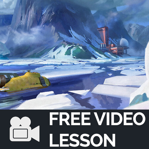 ArtStation - Arctic research base