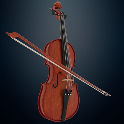 ArtStation - Soil Stradivarius Violin