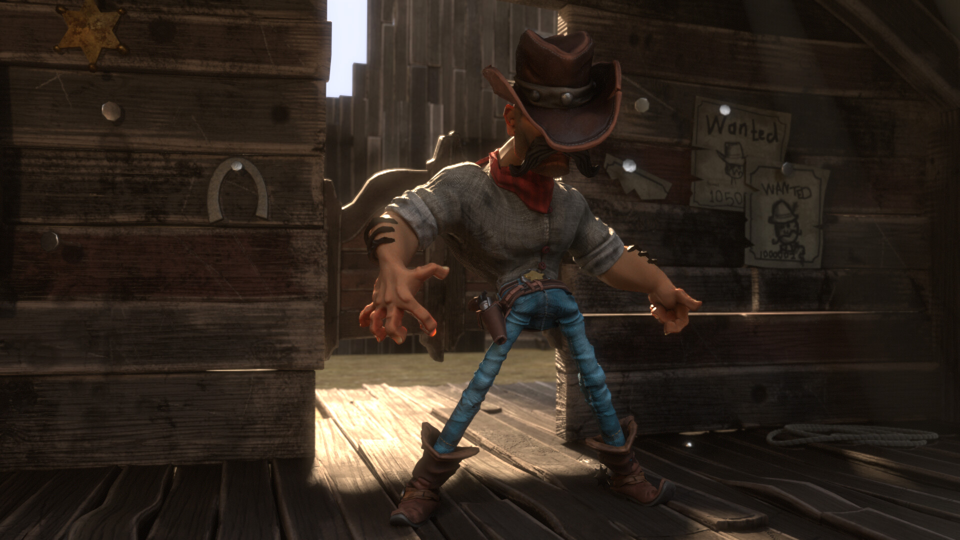 ArtStation - Cowboy stylized character