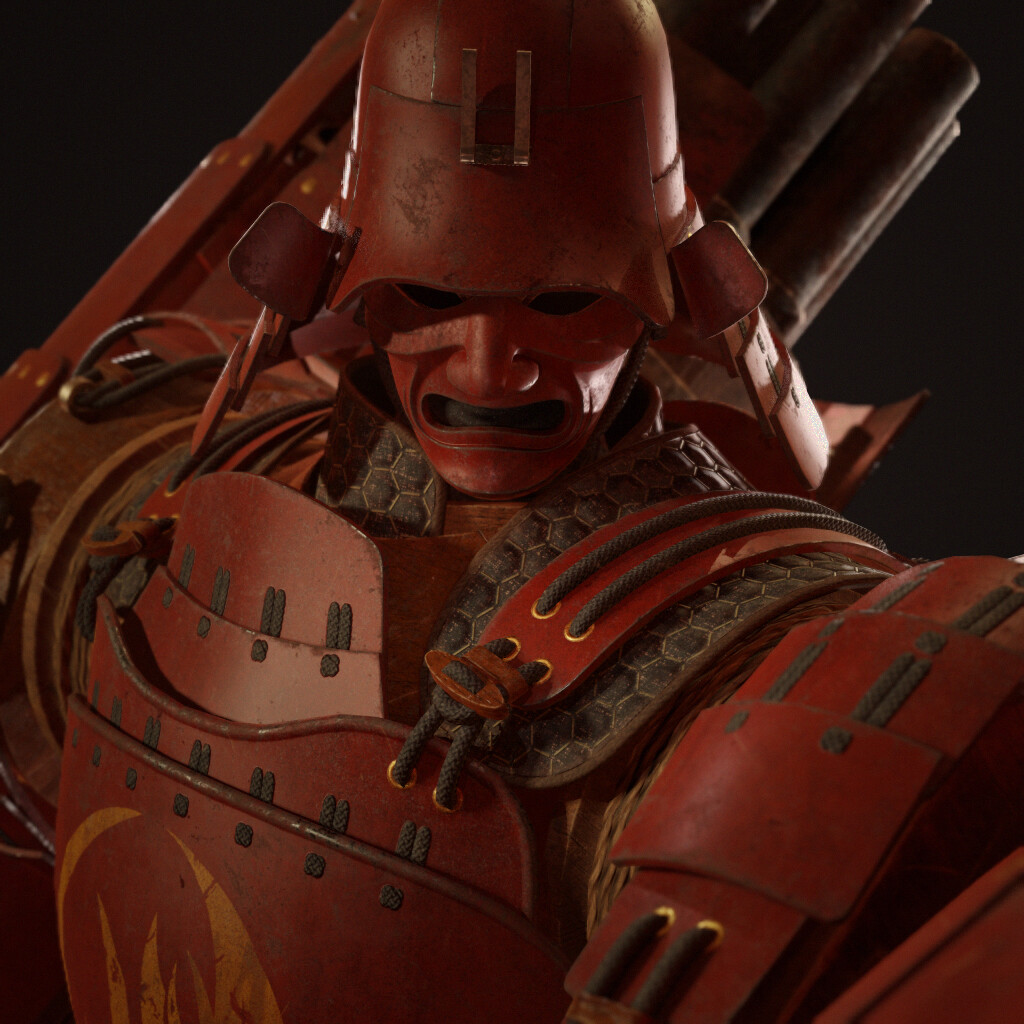 ArtStation - Immolation Shogun