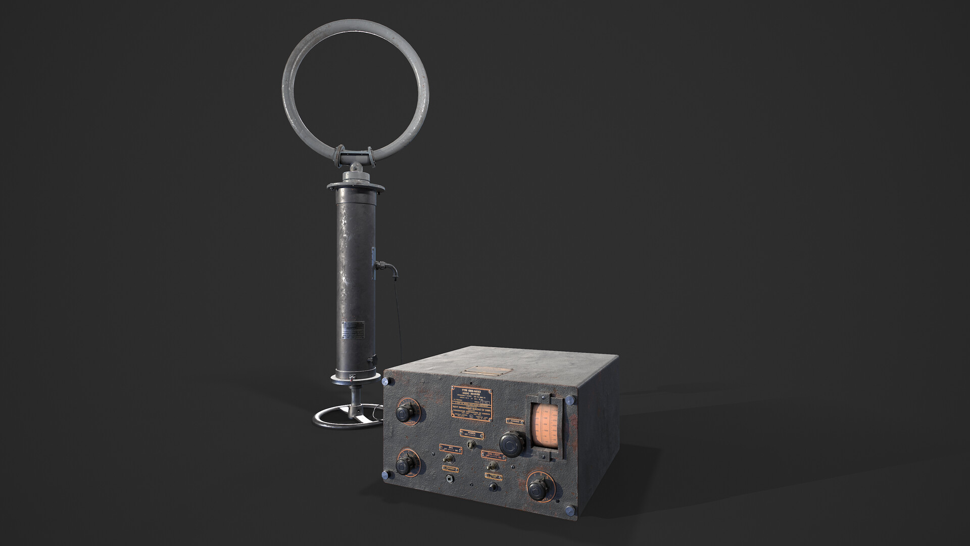 ArtStation - Navy WW2 Direction Finding Receiver