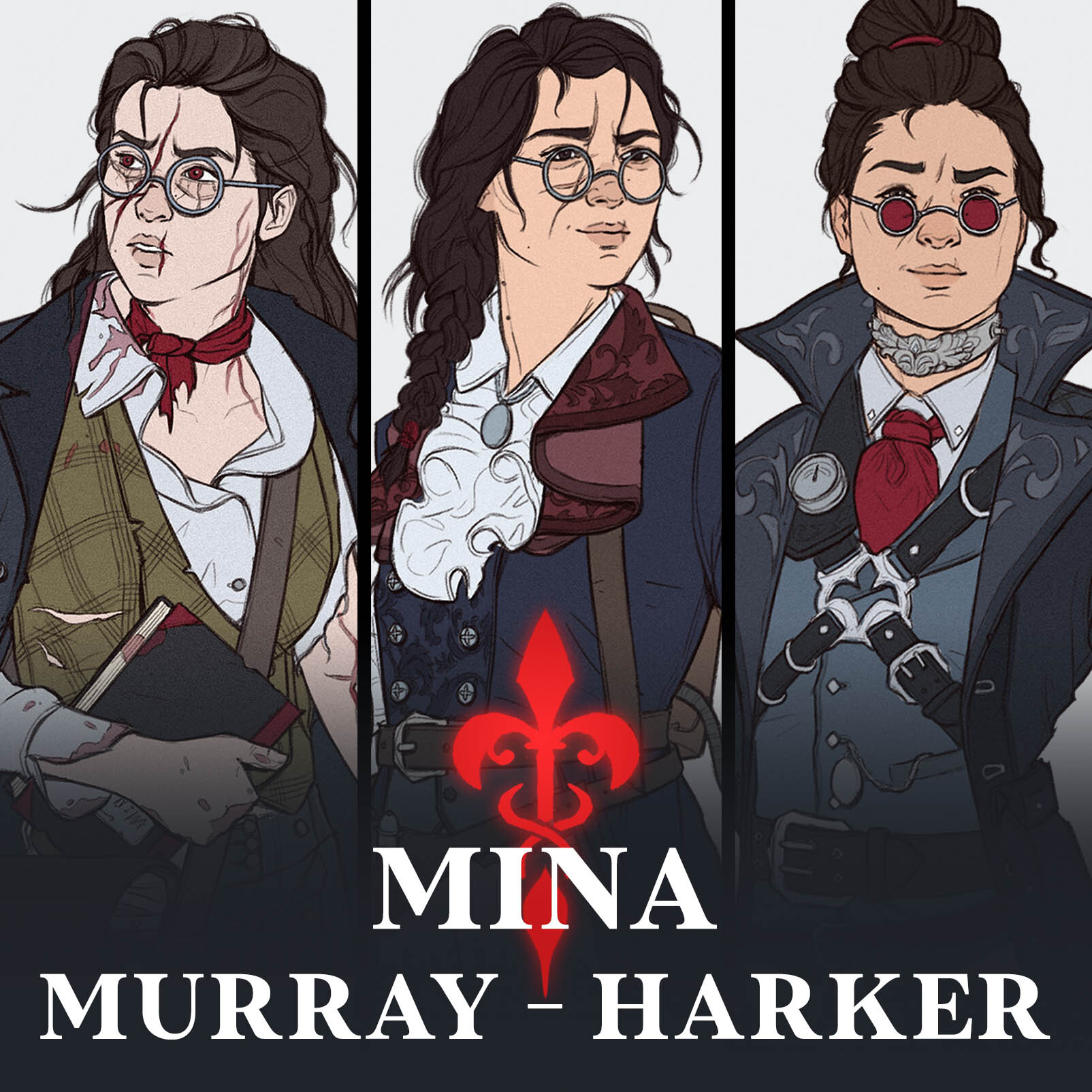 ArtStation - Mina Murray-Harker - Character Design